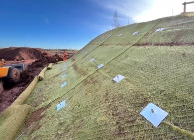 Wilnecote Embankment Support - Anchor Systems