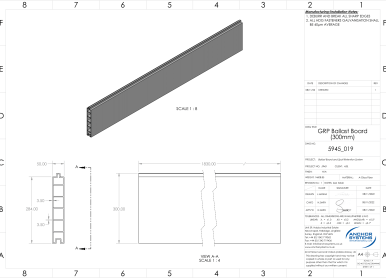 GRP Ballast and Spoil Retention System - Anchor Systems