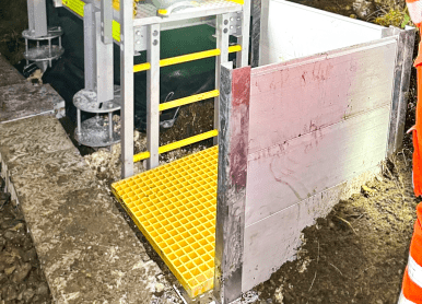 GRP Ballast and Spoil Retention System - Anchor Systems